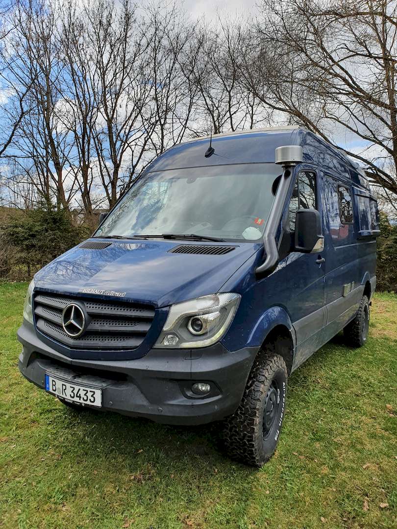 Endlich zurück vom Allrad-Umbau – Sprinter